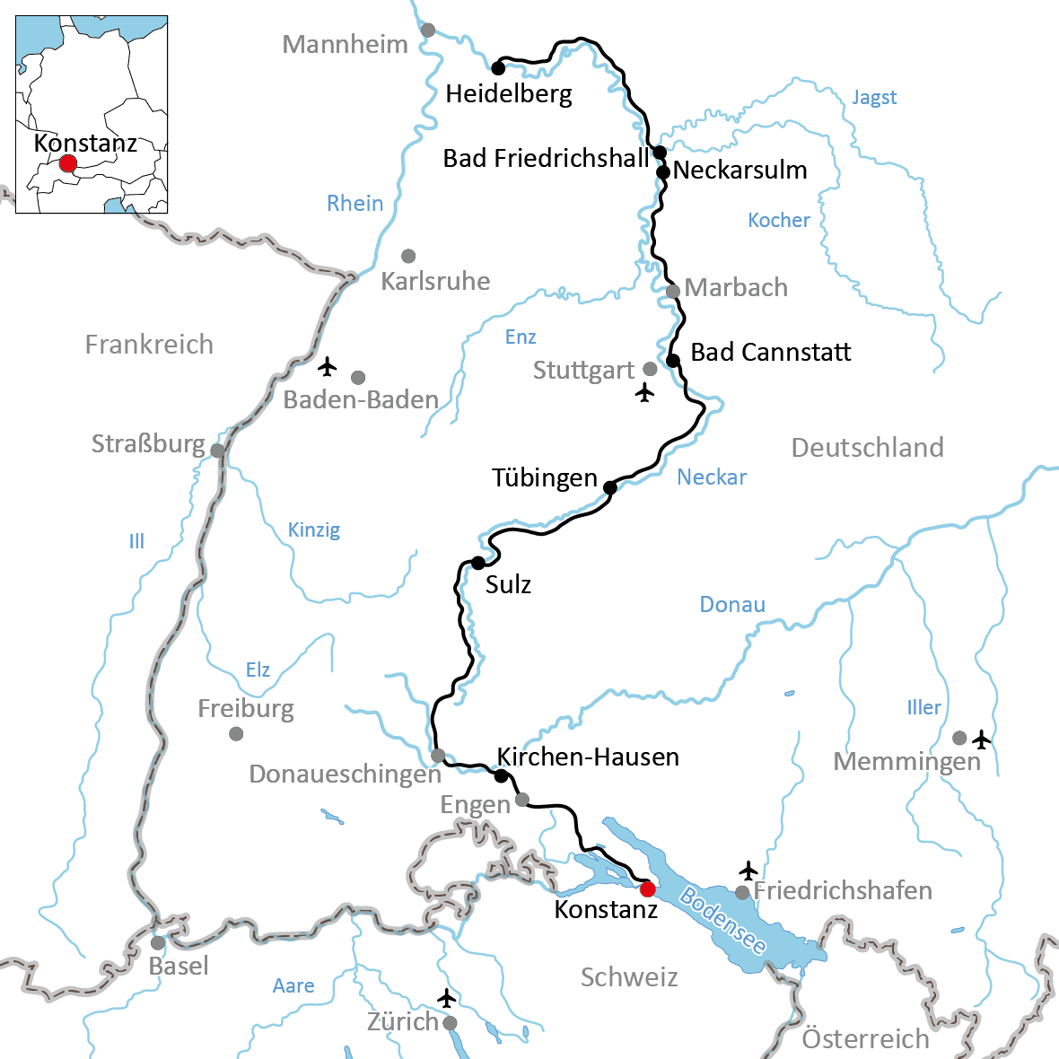 Cycling Tour along the Neckar | Cycling Holidays