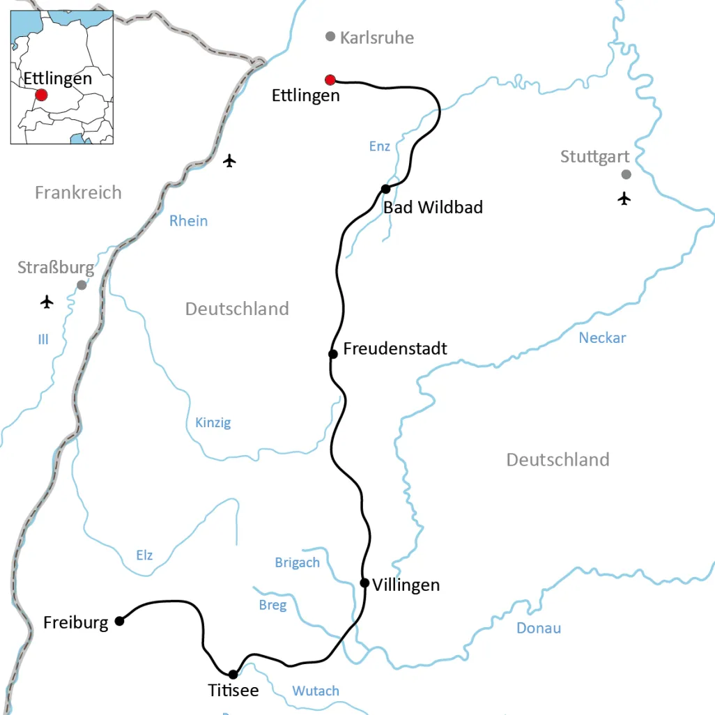 The Black Forest Panorama Cycle Route | Cycling Holidays