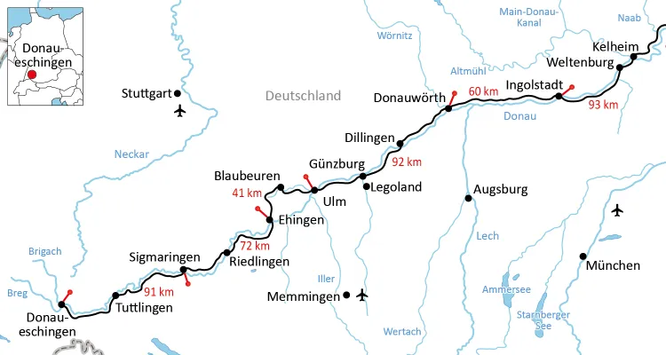 The Danube Cycle Route in Germany | Cycling Holidays